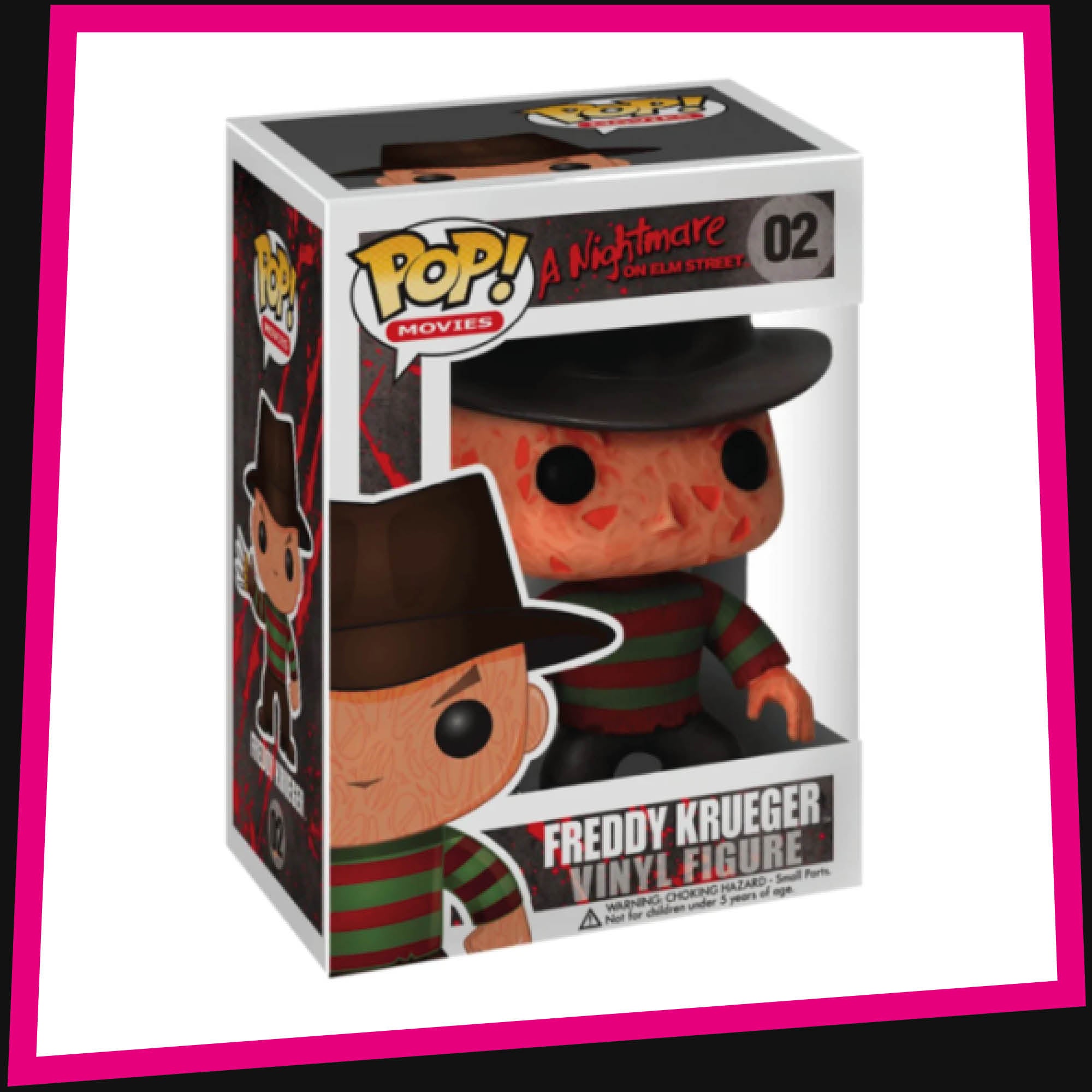 Freddy Krueger Nightmare on Elm Street 02 Funko POP Movies 3.75 Derek s Toy Barn New and Pre Owned Toys Collectibles