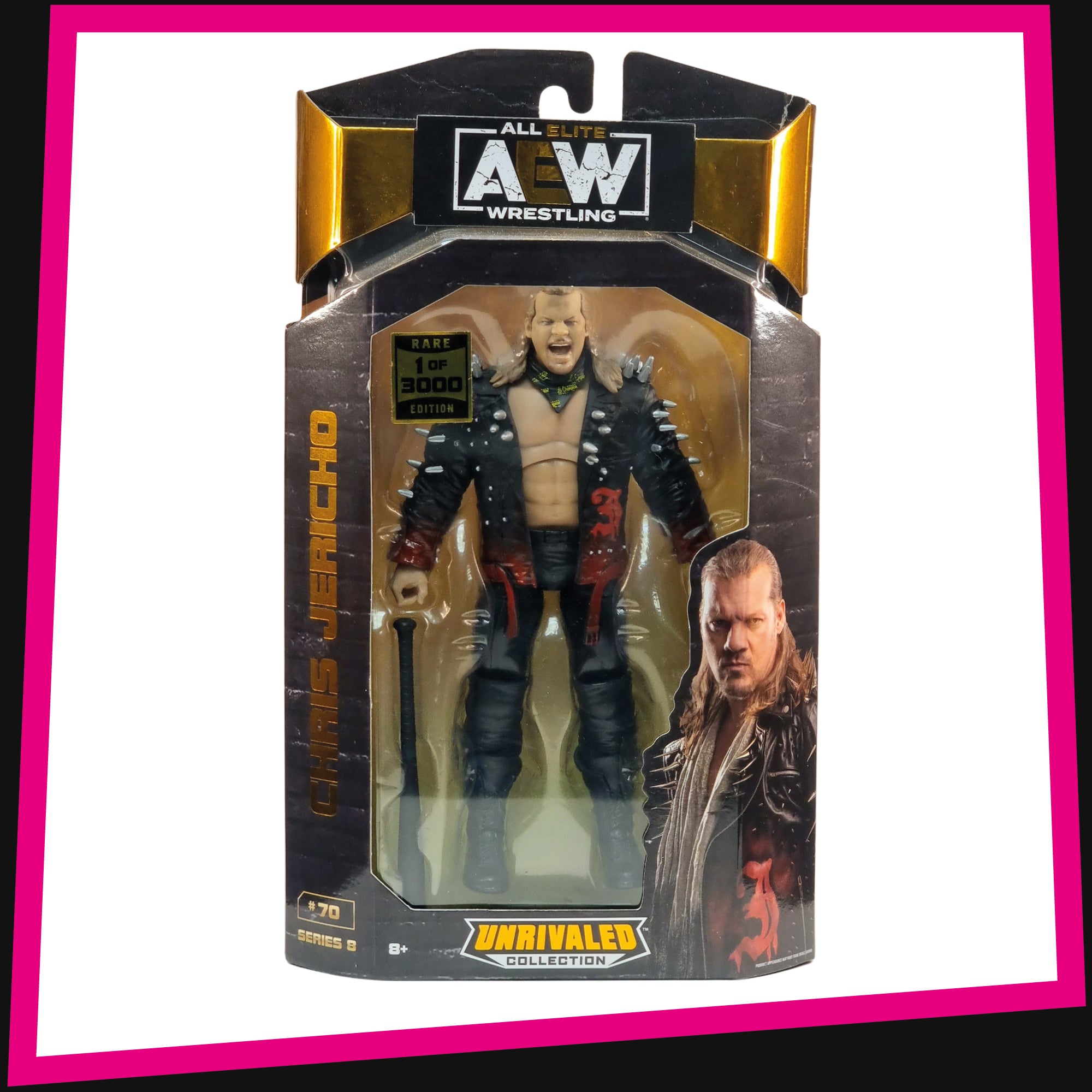 Chris Jericho - 1 of 3000 Rare Editon AEW Unrivaled Collection: Series ...