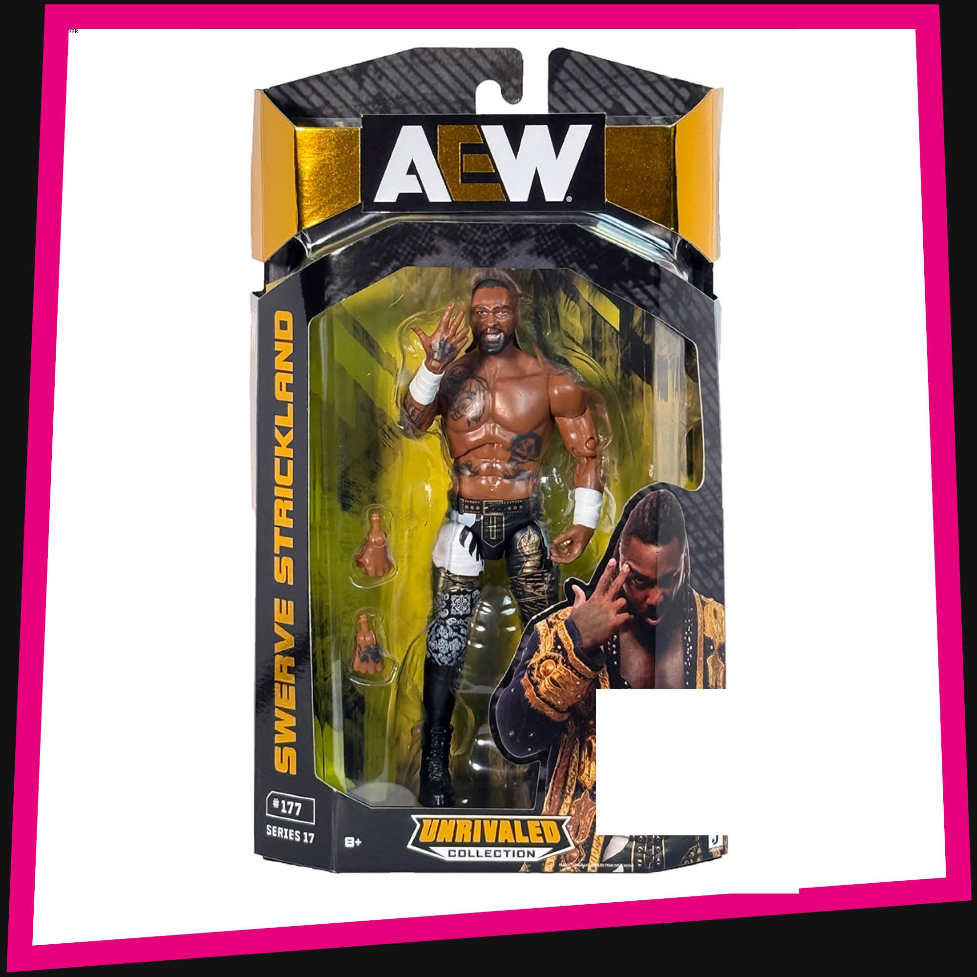 Swerve Strickland - AEW Unrivaled Collection: Series 17 #177 Jazwares ...