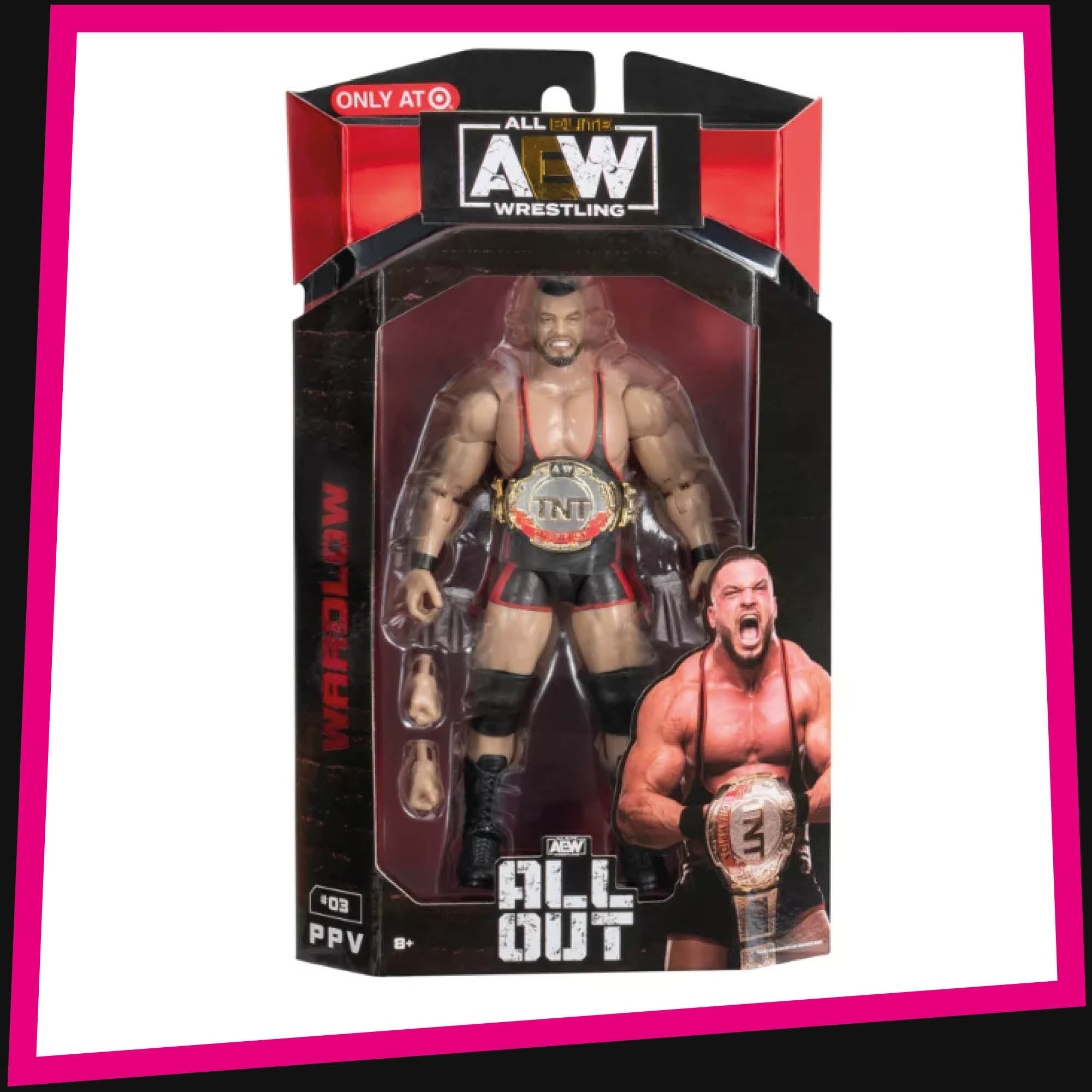 Wardlow - All Out Exclusive AEW Target PPV Collection #03 Jazwares ...