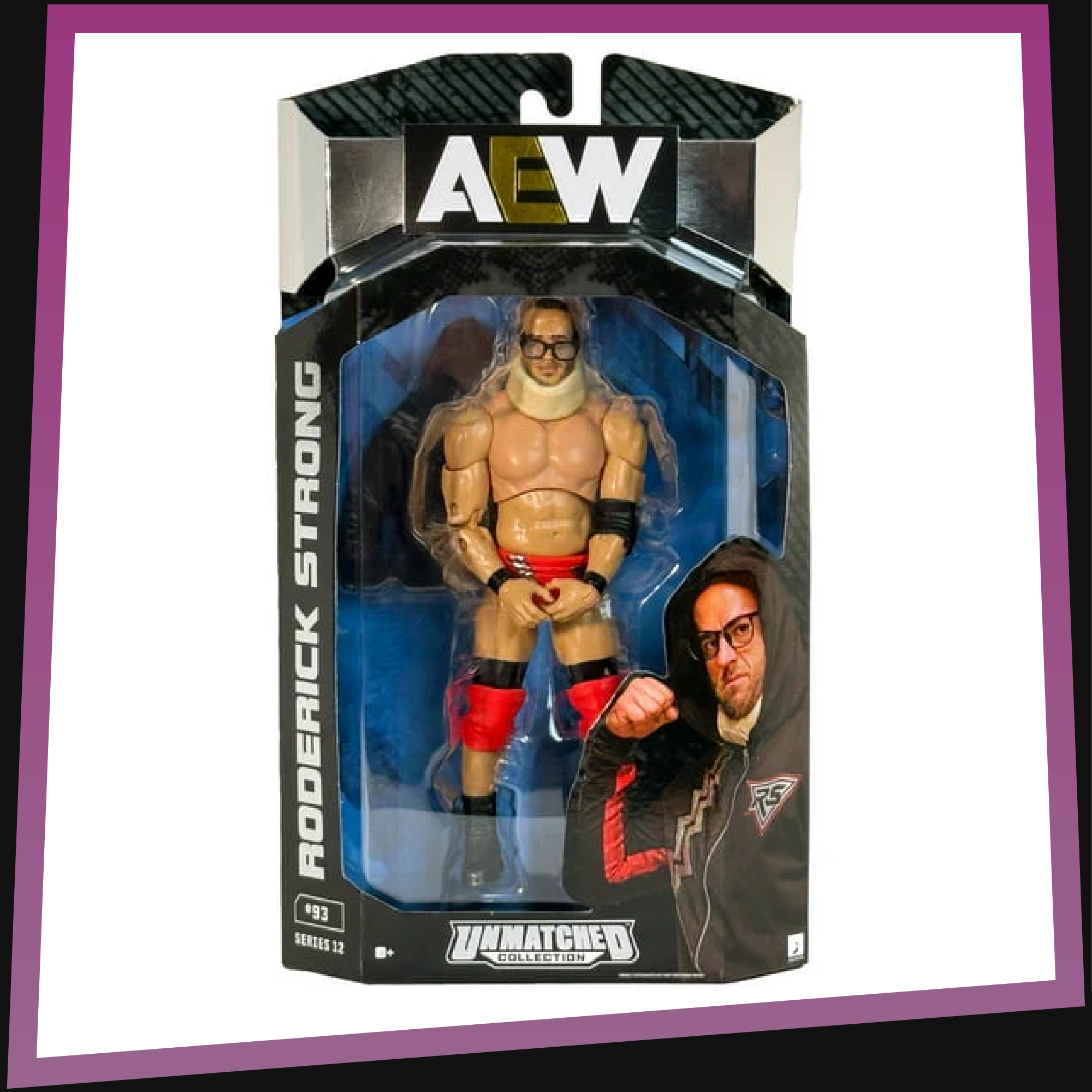 Roderick Strong - AEW Unmatched Collection: Series 12 #93 Jazwares ...