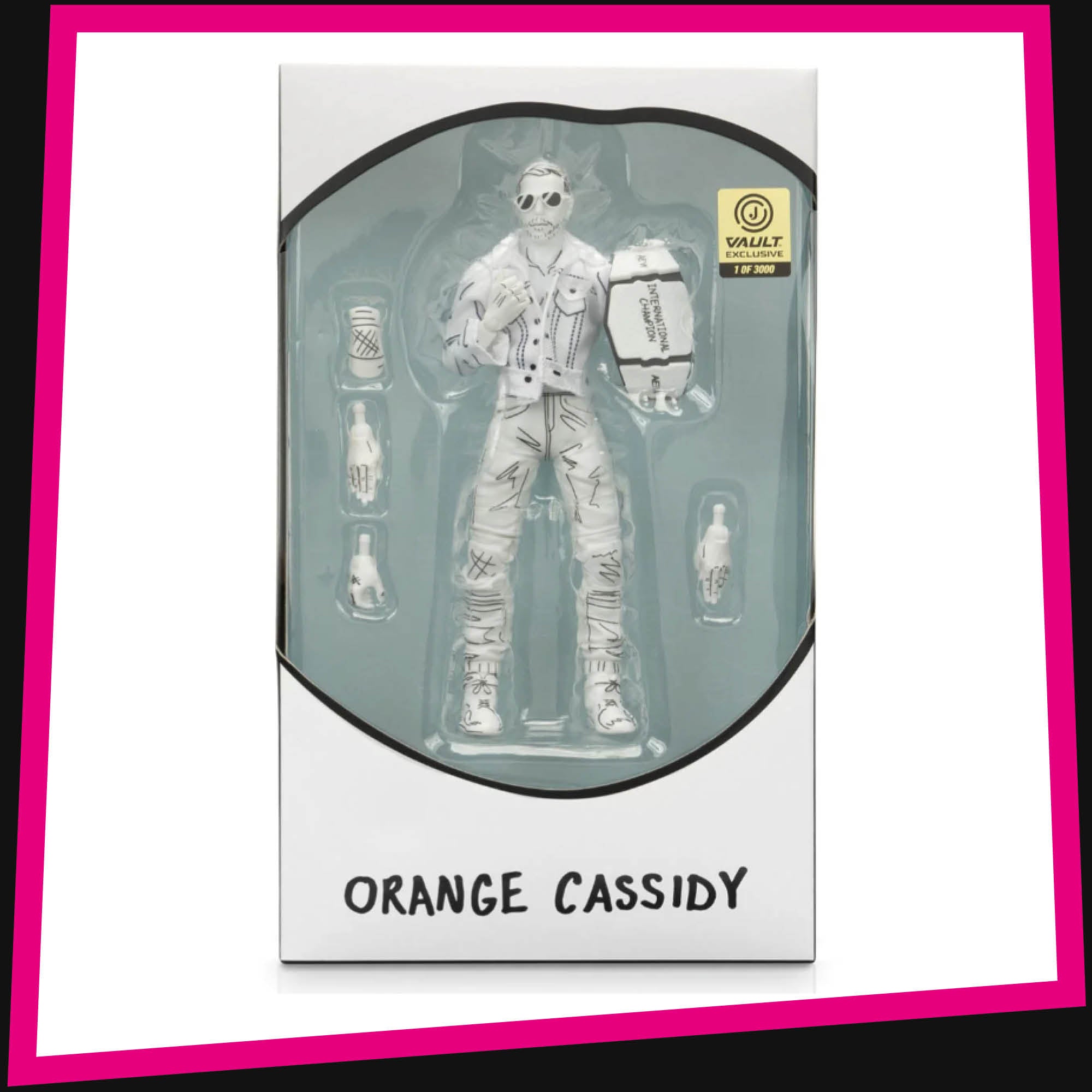 Orange Cassidy - 1 Of 3000 AEW Vault Exclusive Jazwares – Derek's Toy ...
