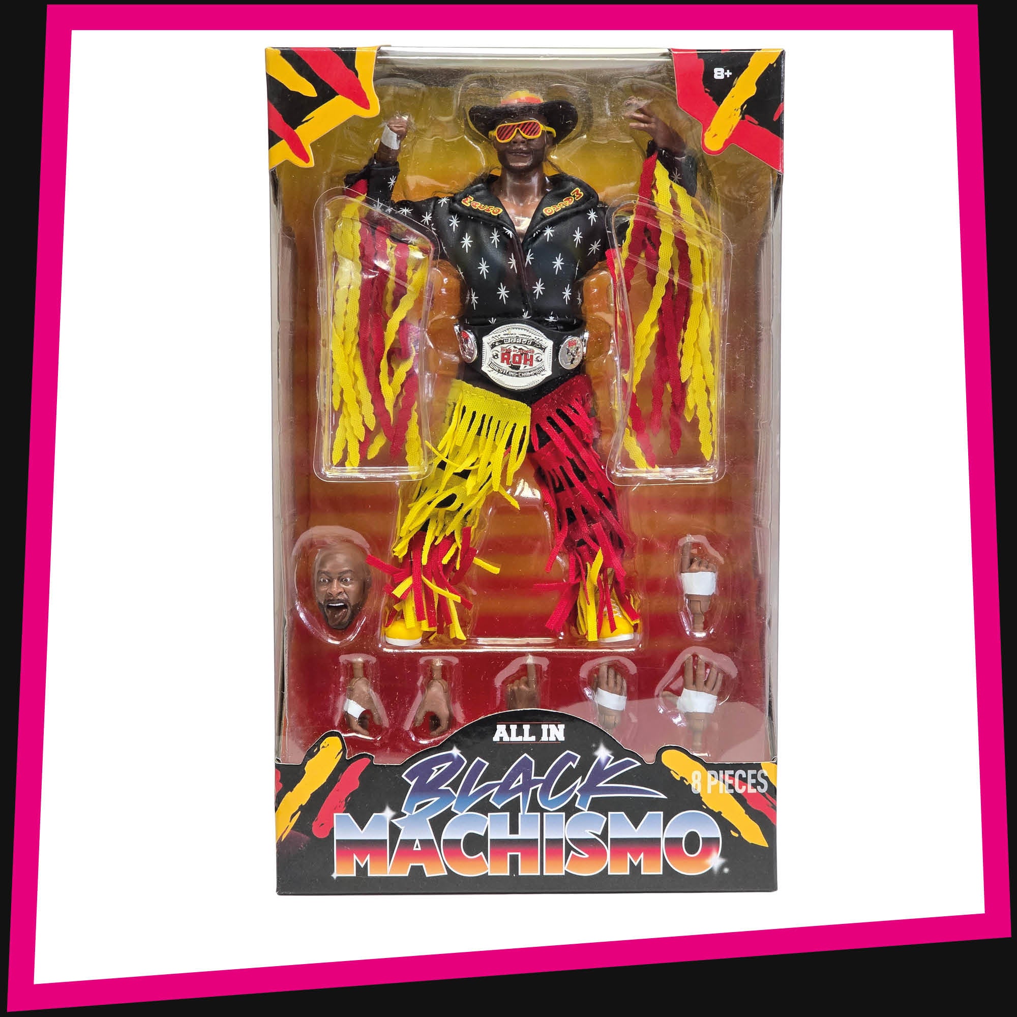 Black Machismo (Jay Lethal) - Ringside Collectibles Exclusive AEW Unri ...