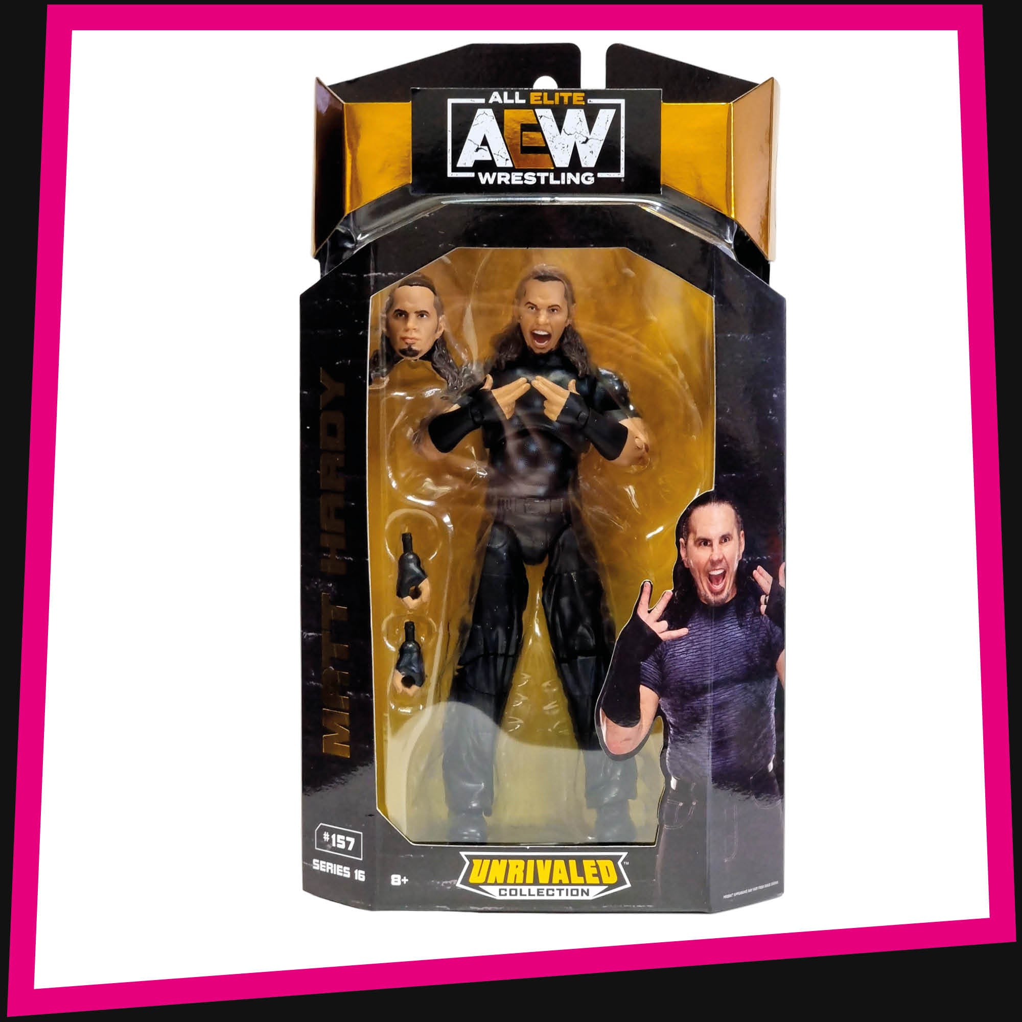 Matt Hardy - AEW Unrivaled Collection: Series 16 #157 Jazwares – Derek ...