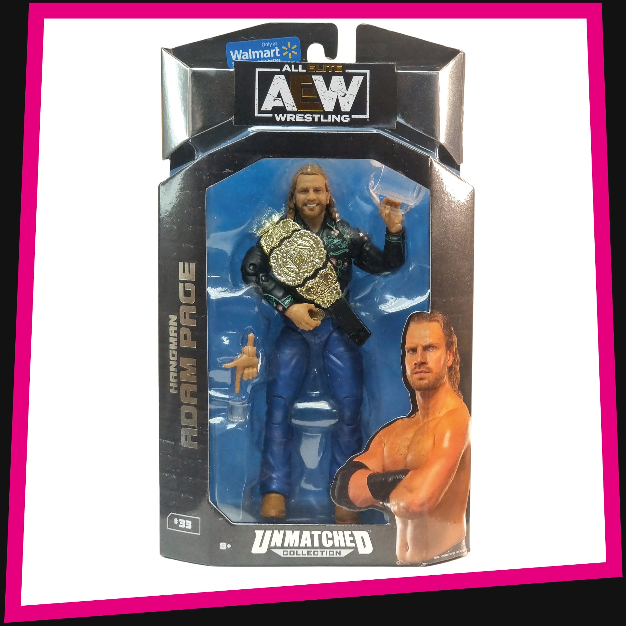Hangman Adam Page - Walmart Exclusive AEW Unmatched Collection #33 Jaz – Derek's Toy Barn - New ...