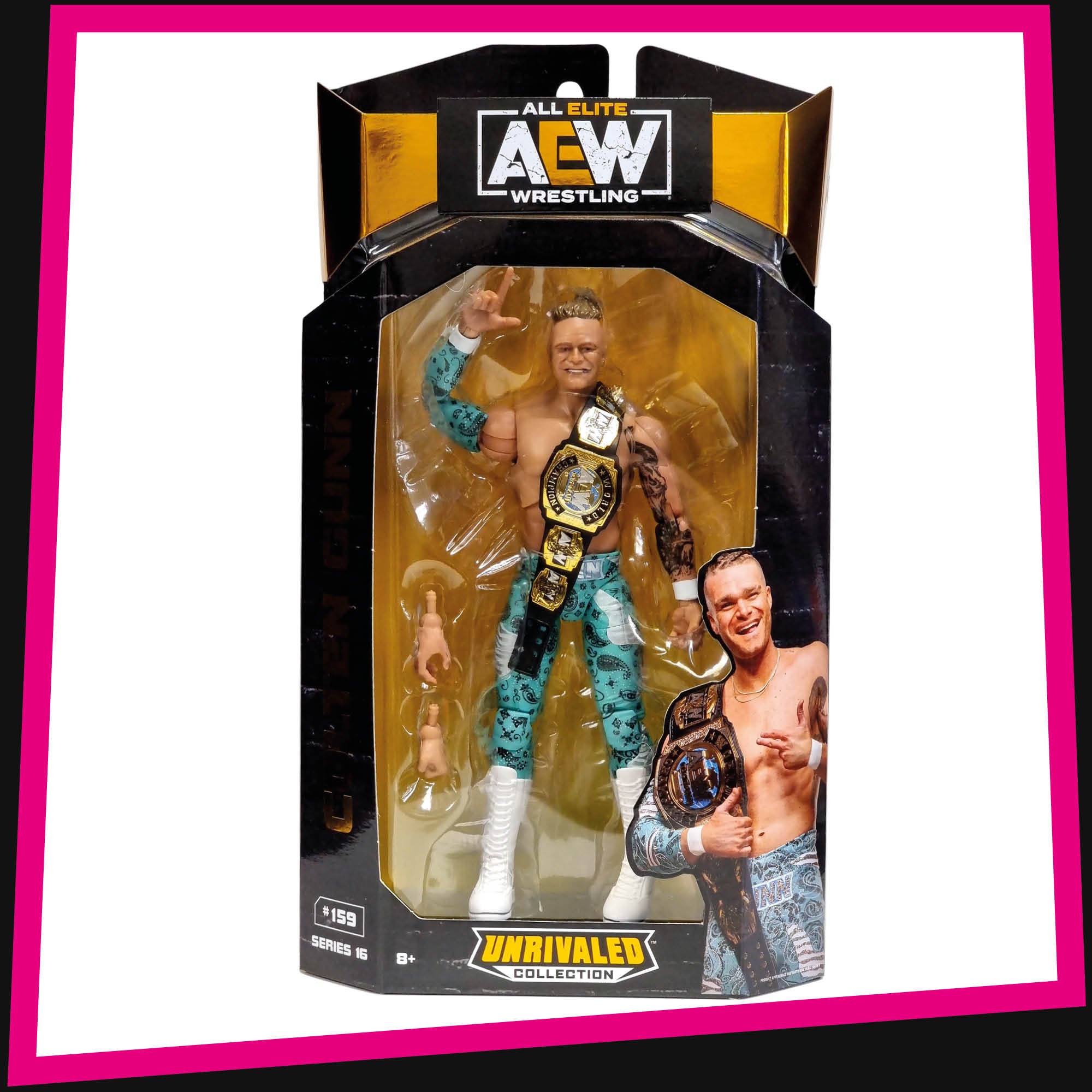 Colten Gunn - AEW Unrivaled Collection: Series 16 #159 Jazwares – Derek's Toy Barn - New and Pre ...