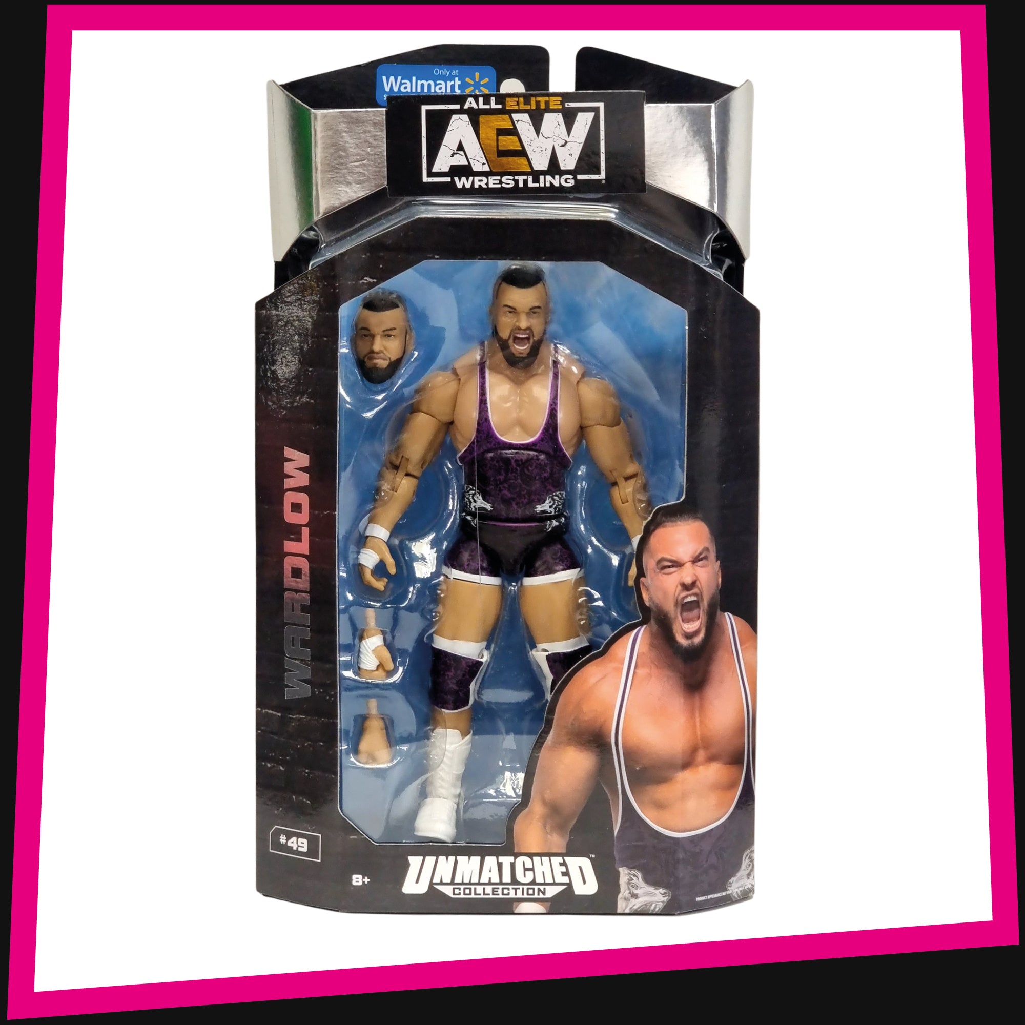Wardlow - Walmart Exclusive AEW Unmatched Collection #49 Jazwares *DAM ...