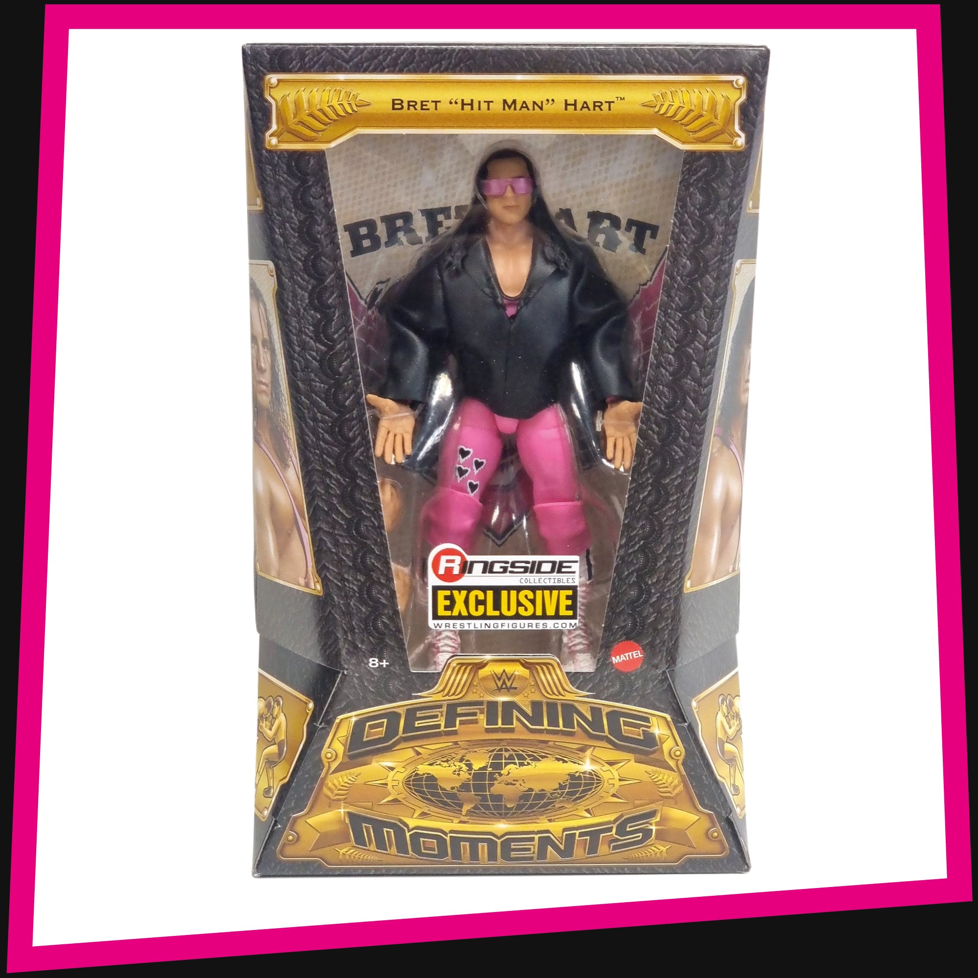 Bret Hart - Defining Moments Ringside Collectibles Exclusive WWE Matte ...