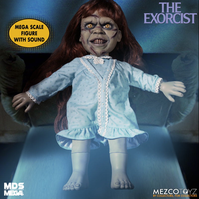 Regan - The Exorcist Mezco MDS Designer Series Mega Scale Talking Doll ...