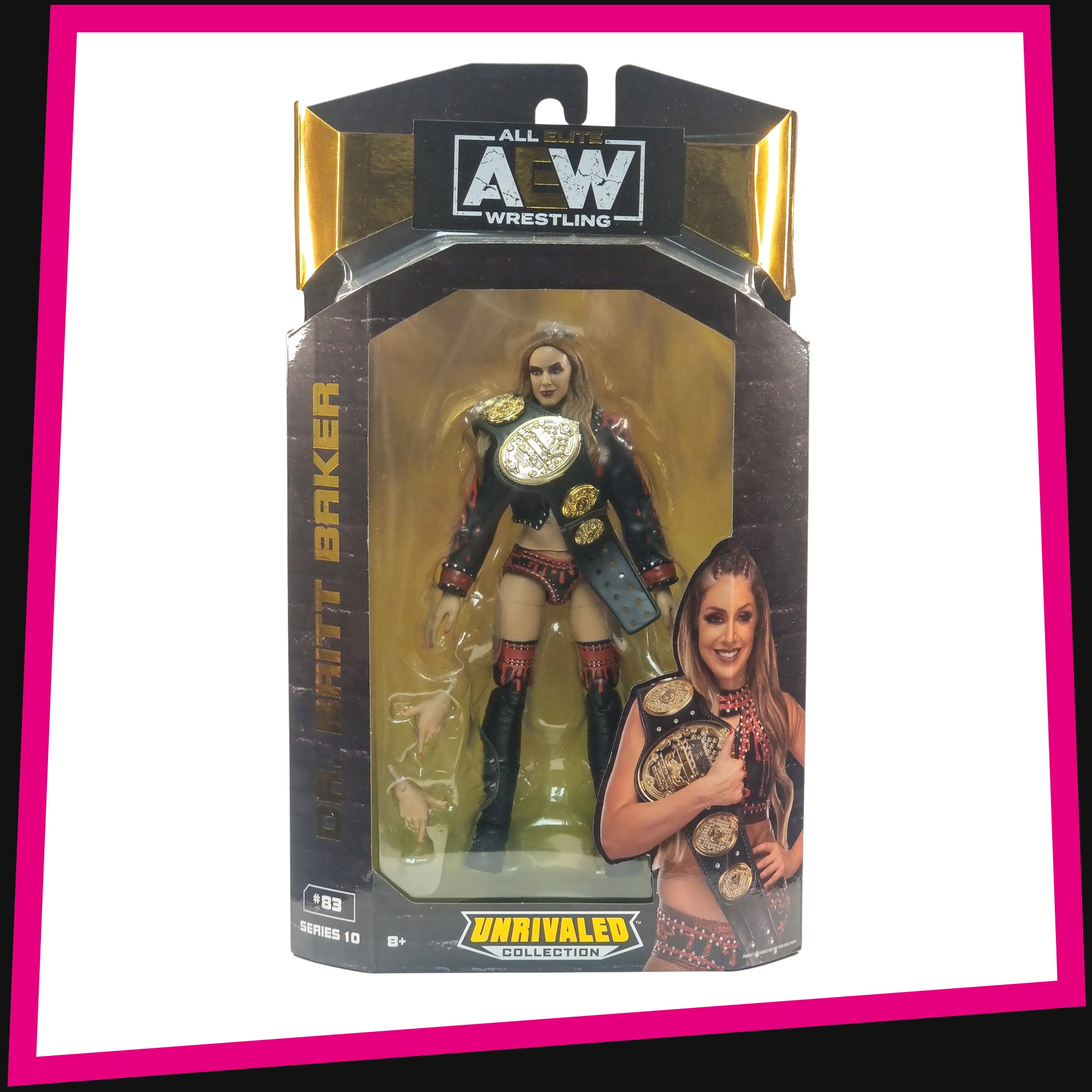 Britt Baker - AEW Unrivaled Collection: Series 10 #83 Jazwares – Derek ...